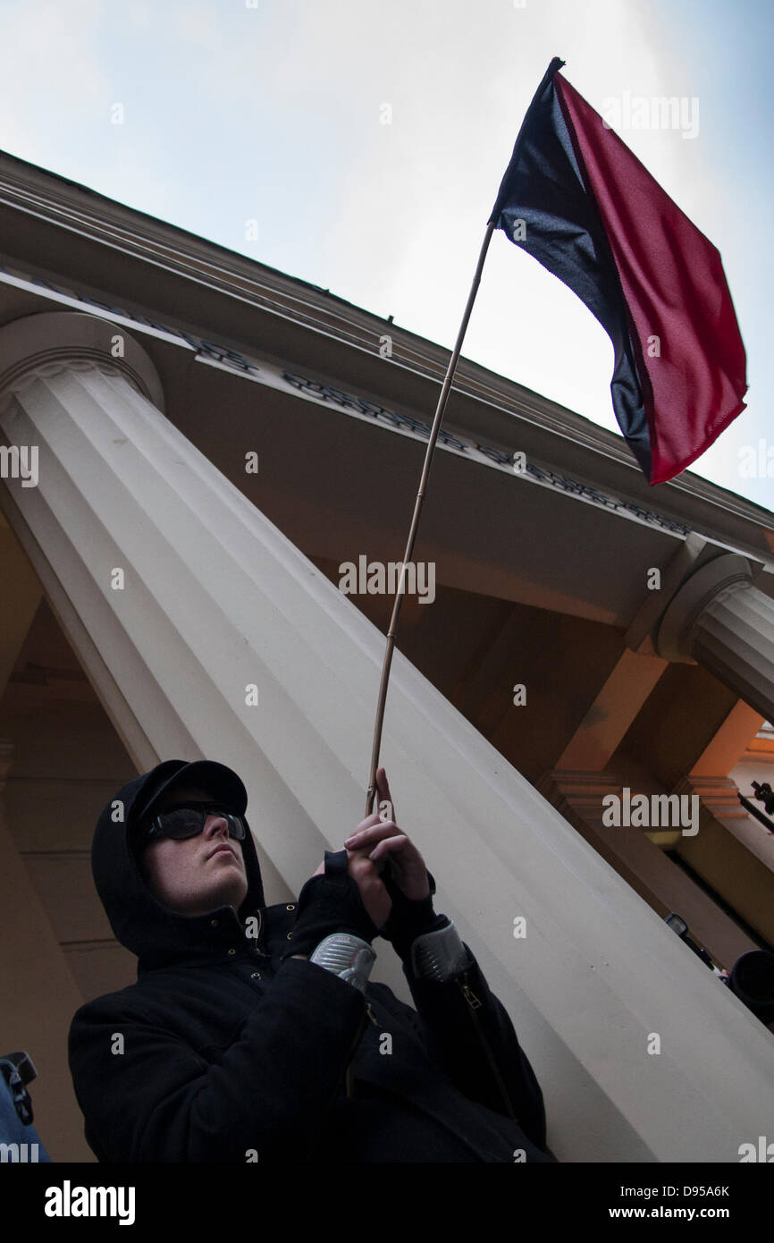 Anarchists Uk Flag High Resolution Stock Photography and Images - Alamy