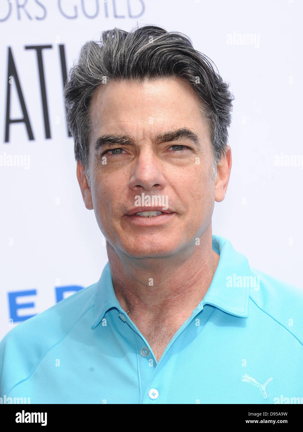 Burbank, California, USA. 10th June, 2013. Peter Gallagher arrives for ...