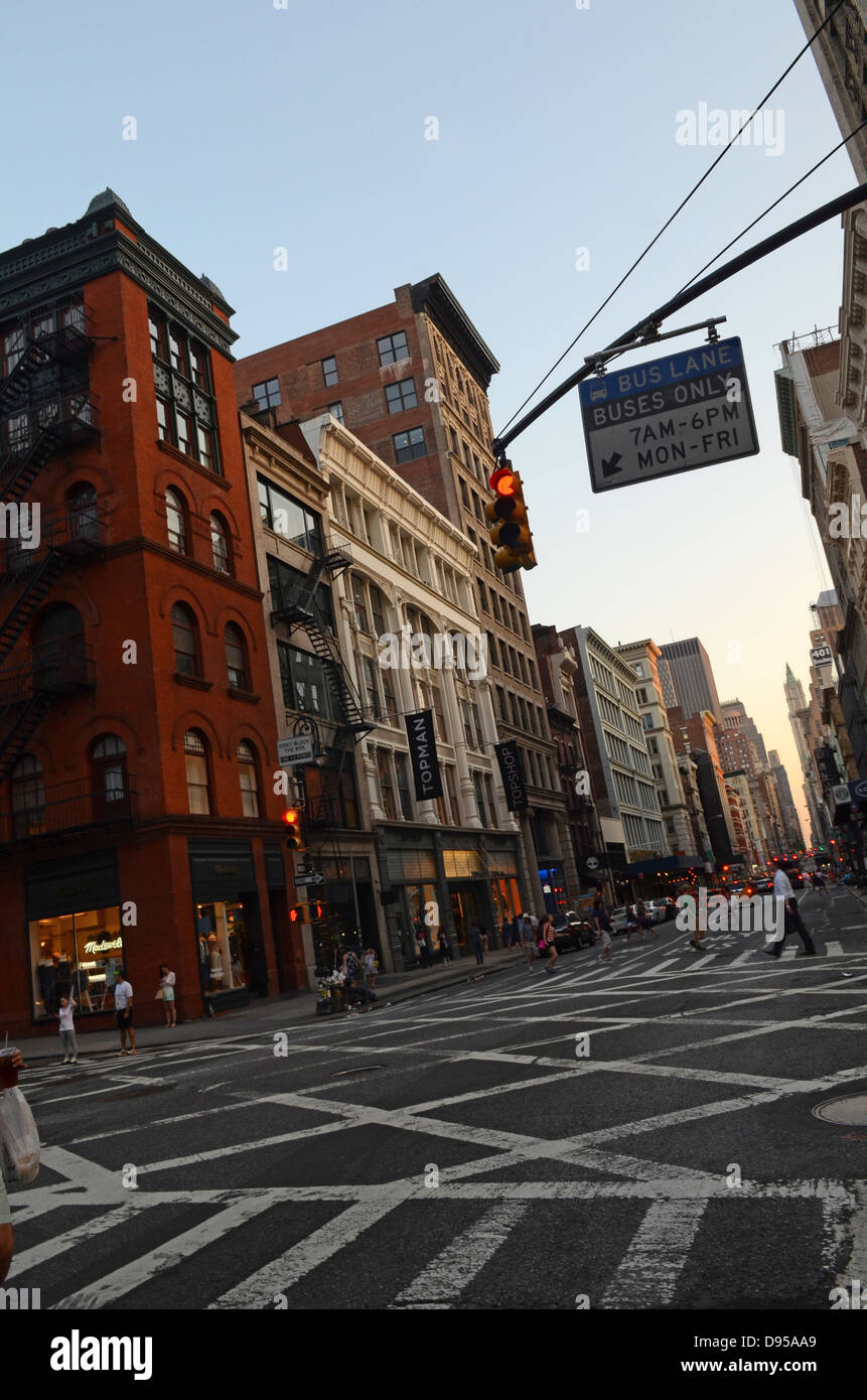 Soho area of manhattan hi-res stock photography and images - Alamy