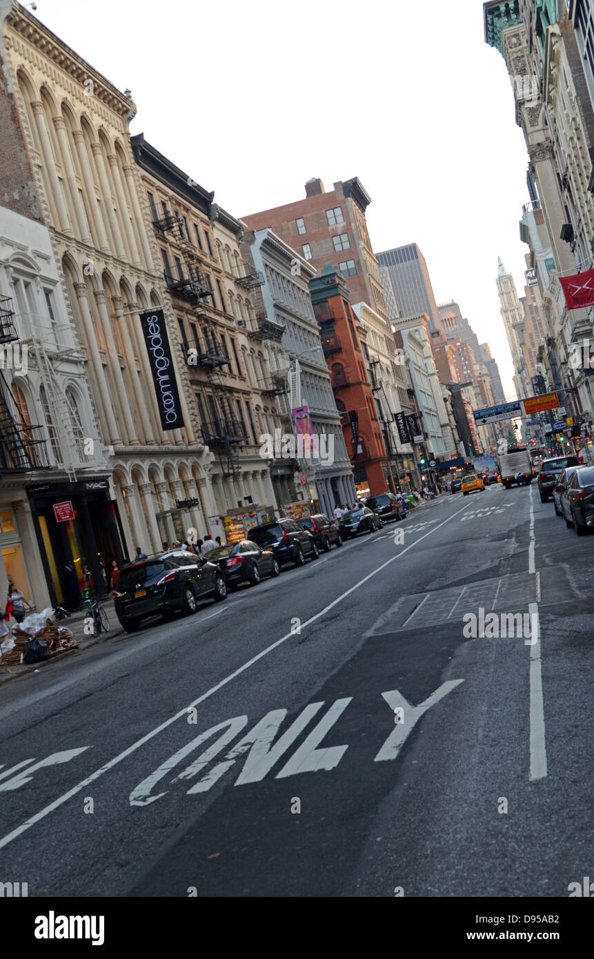Soho area of manhattan hi-res stock photography and images - Alamy