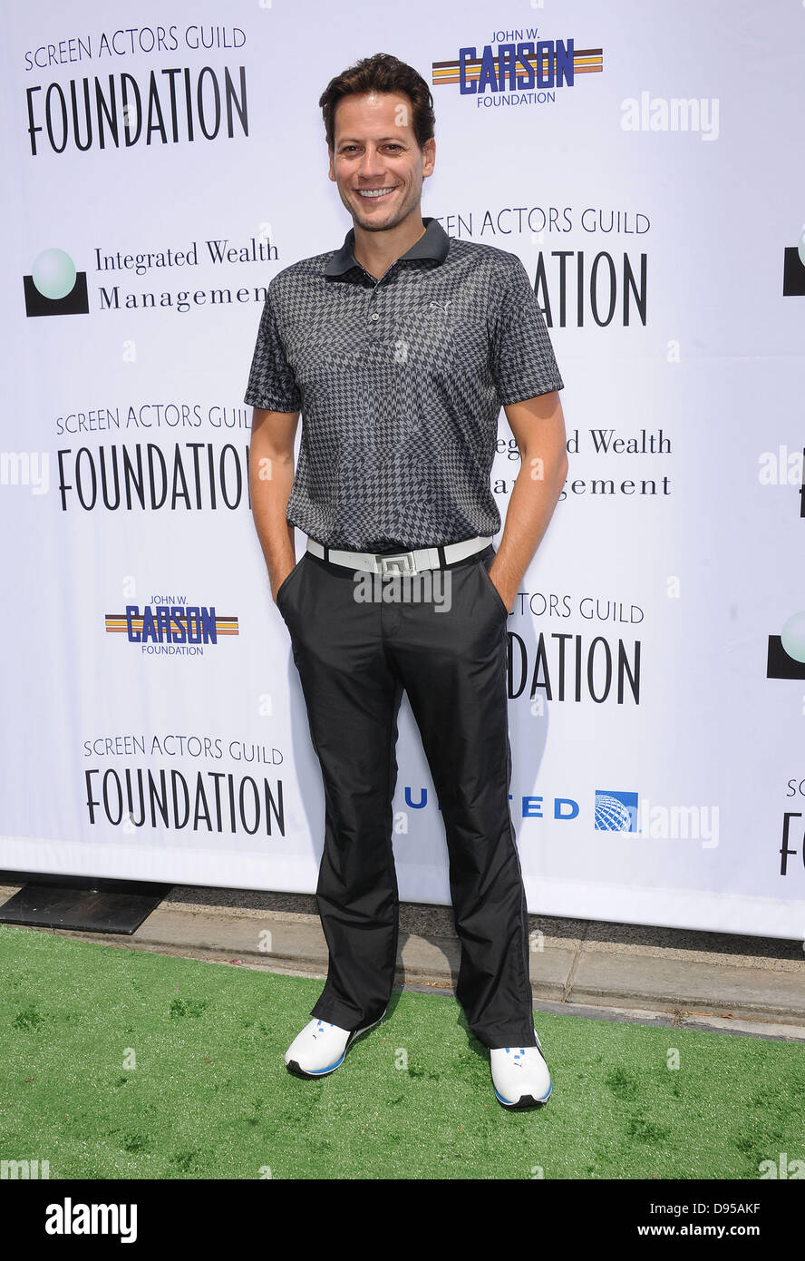 Burbank, California, USA. 10th June, 2013. Ioan Gruffudd arrives for ...