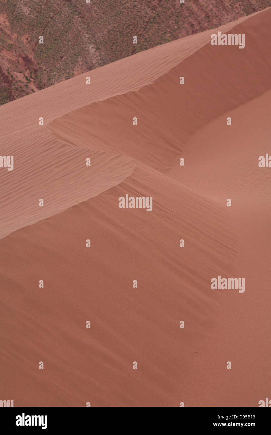 Sand Dune, Salt Flat Tours, Altiplano, Southwest Bolivia Stock Photo ...