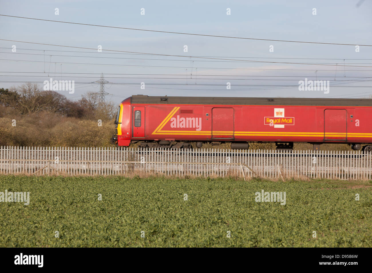 Royal mail train hi-res stock photography and images - Alamy
