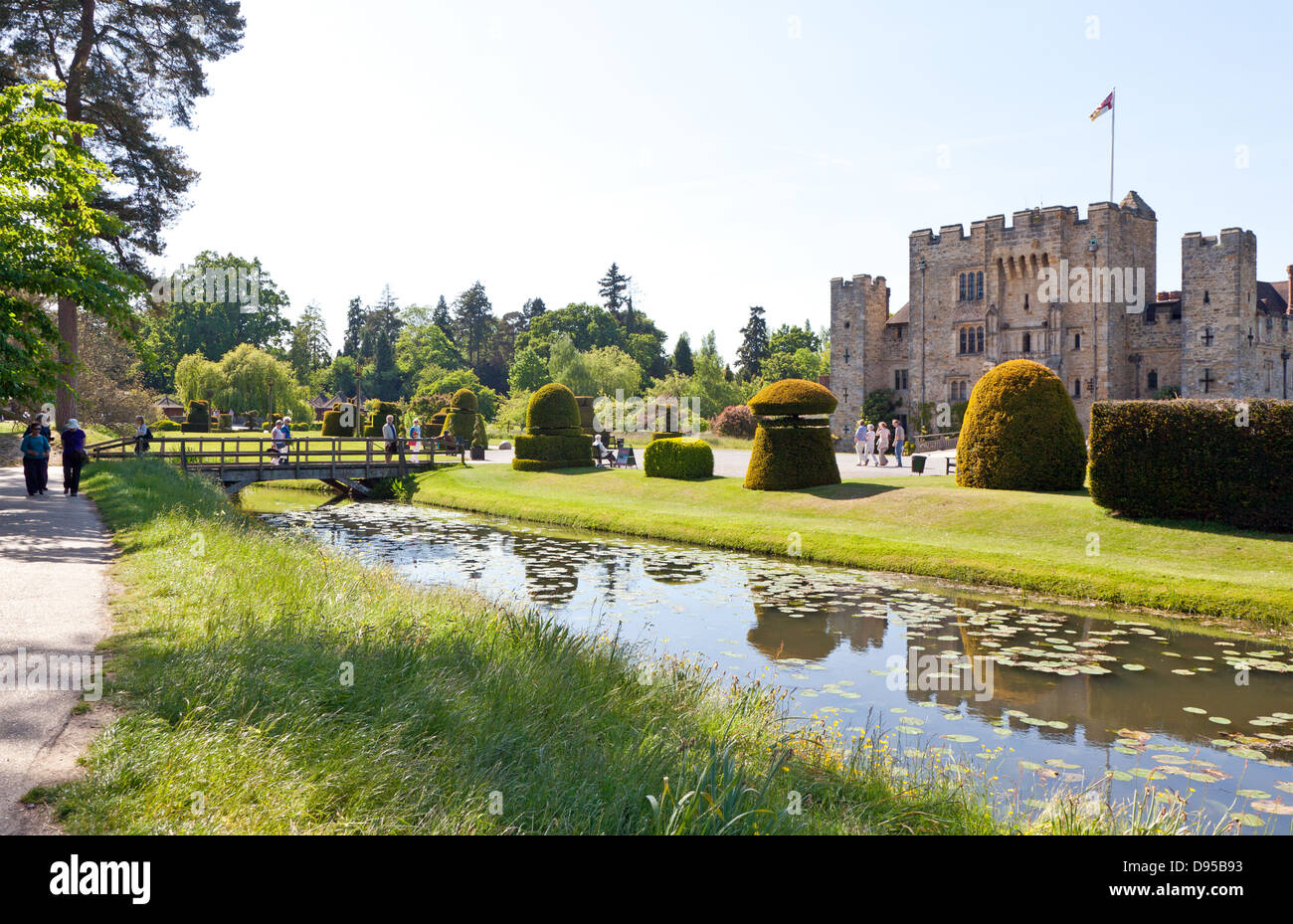 Hever Castle Kent UK Stock Photo - Alamy