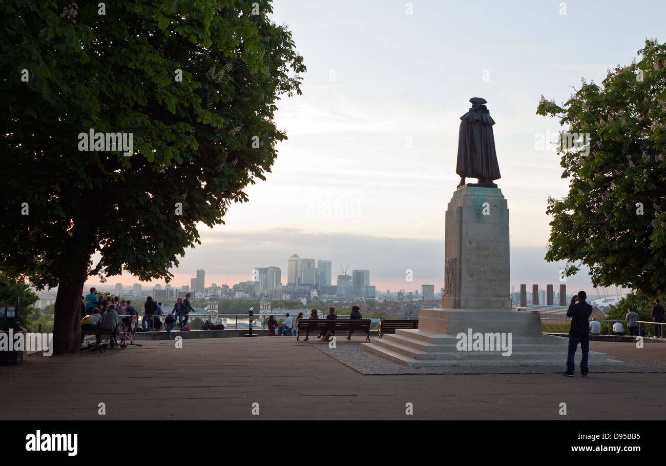 Statue Of General Wolfe Greenwich Park London UK Stock Photo - Alamy
