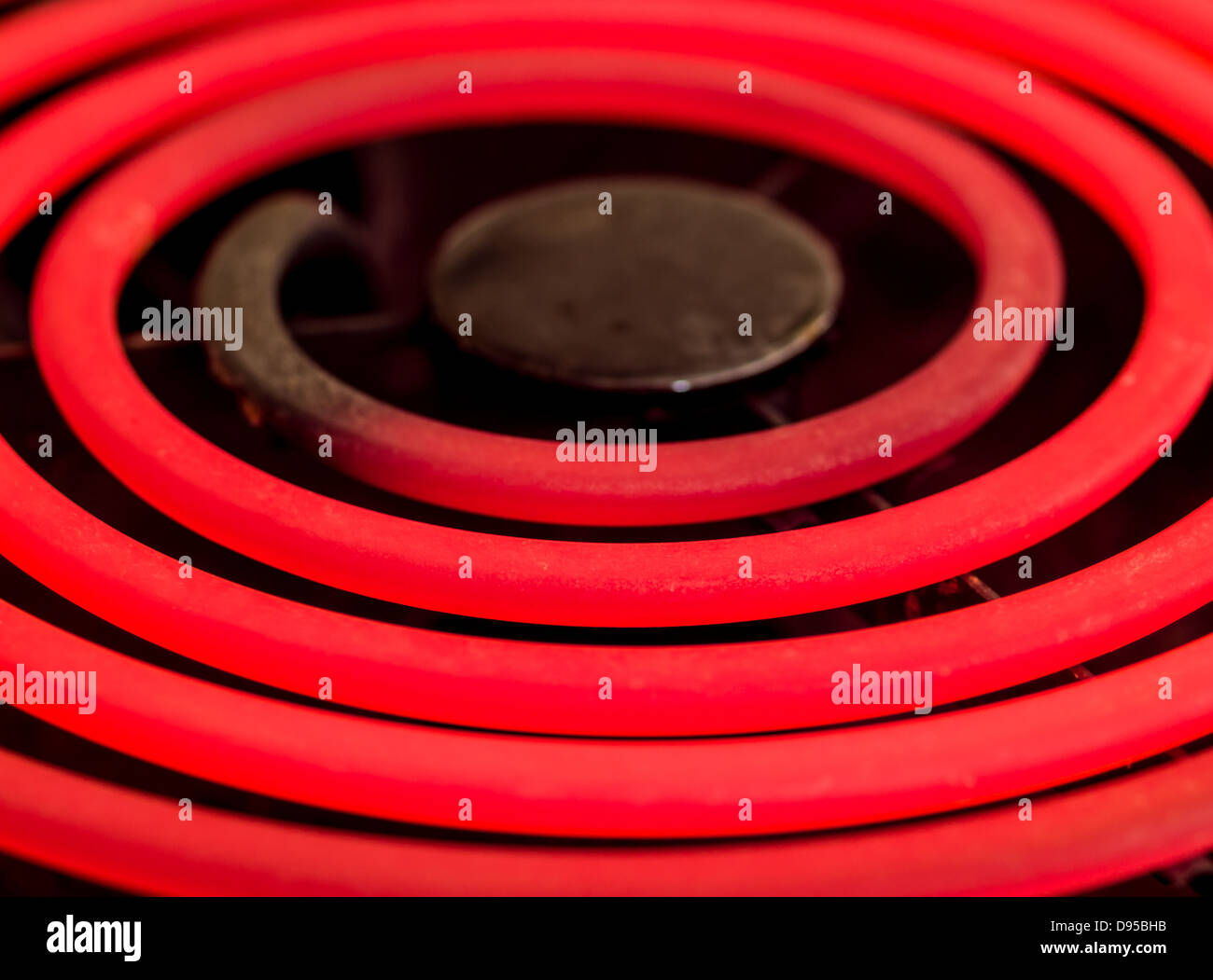 Red hot element Stock Photo - Alamy