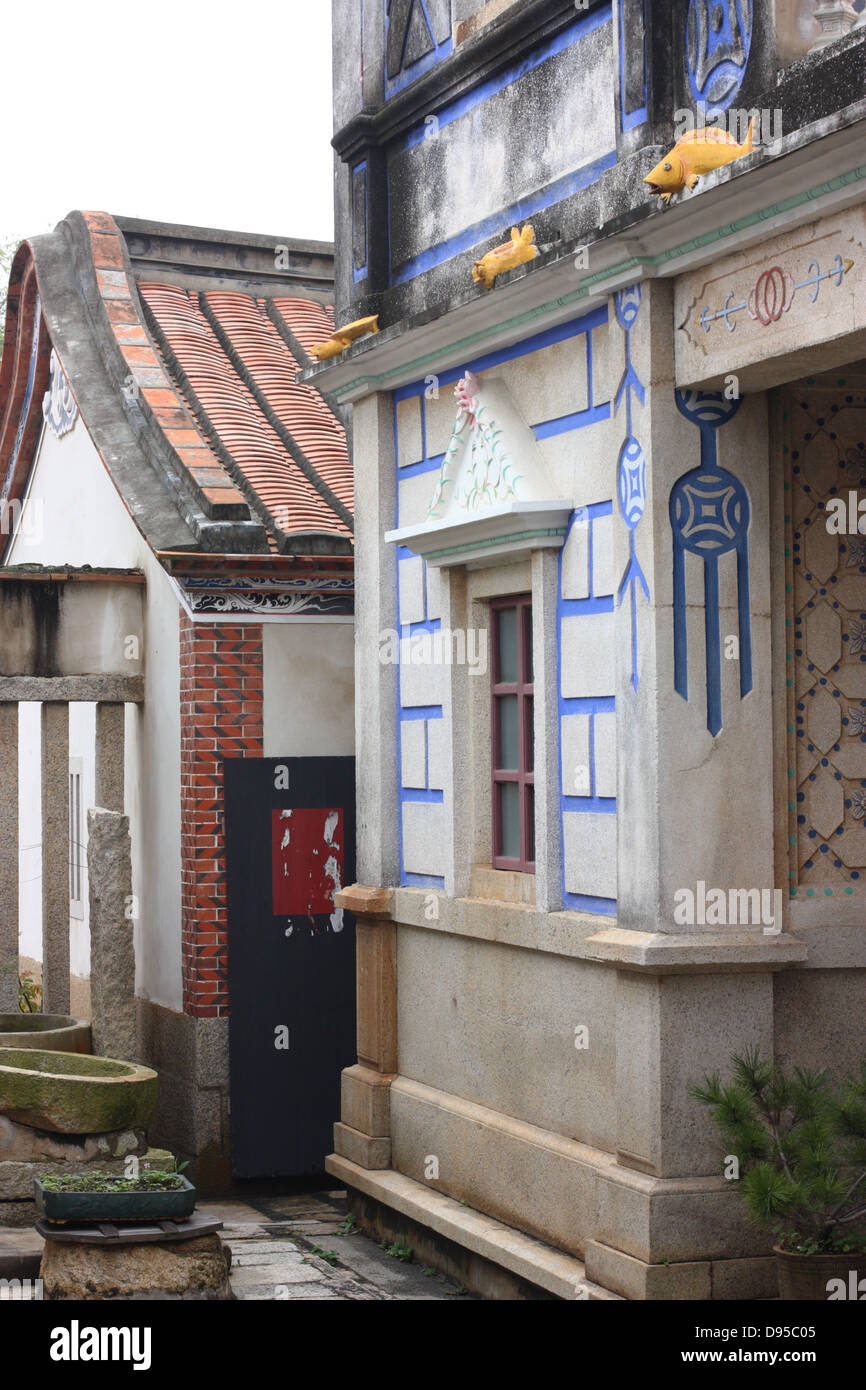 Huang Tingzhou Gun Tower. Kinmen National Park, Shuitou Village, Kinmen ...