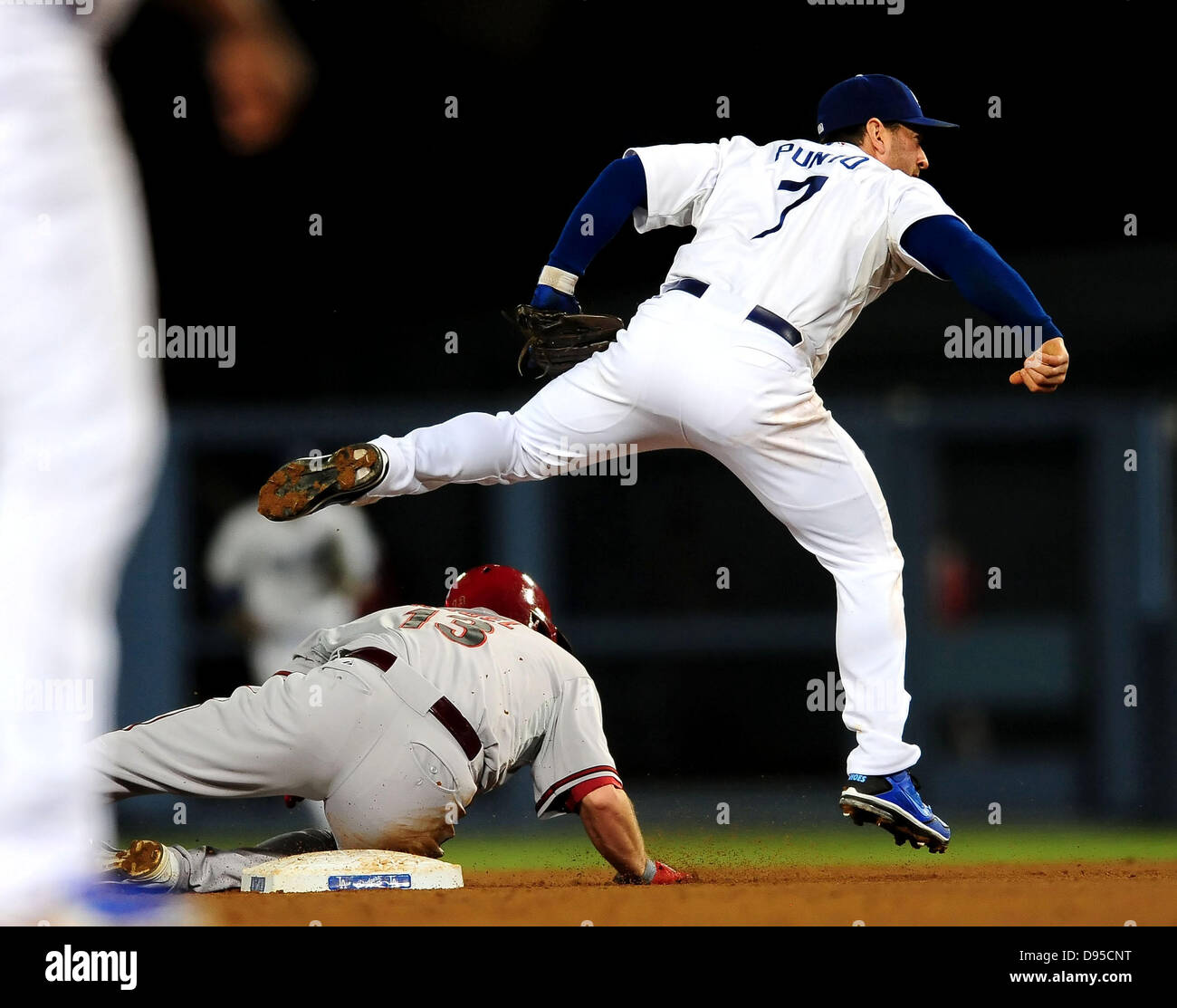 Los Angeles, CA, USA. 11th June, 2013. Los Angeles Dodgers second ...
