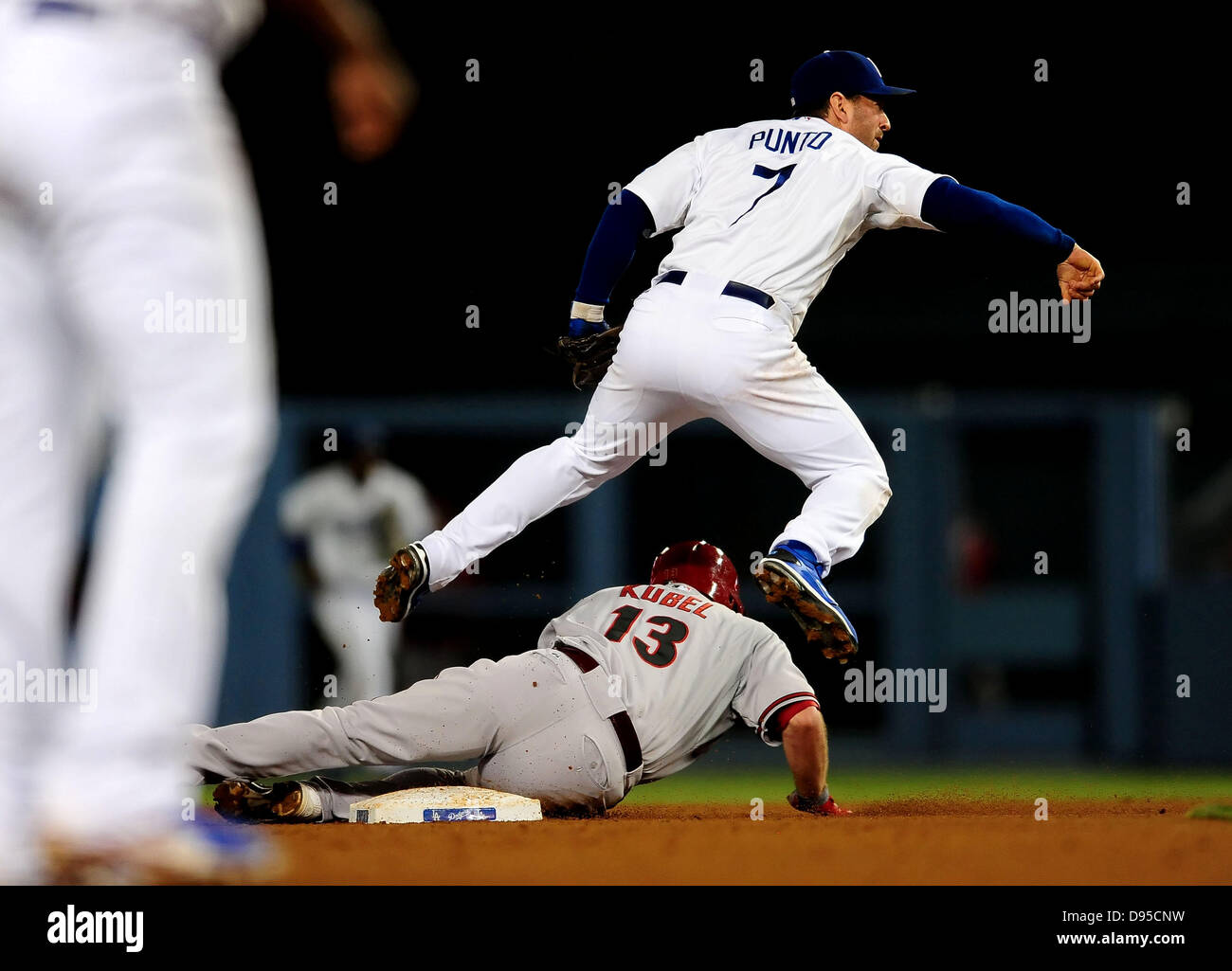 Los Angeles, CA, USA. 11th June, 2013. Los Angeles Dodgers second ...