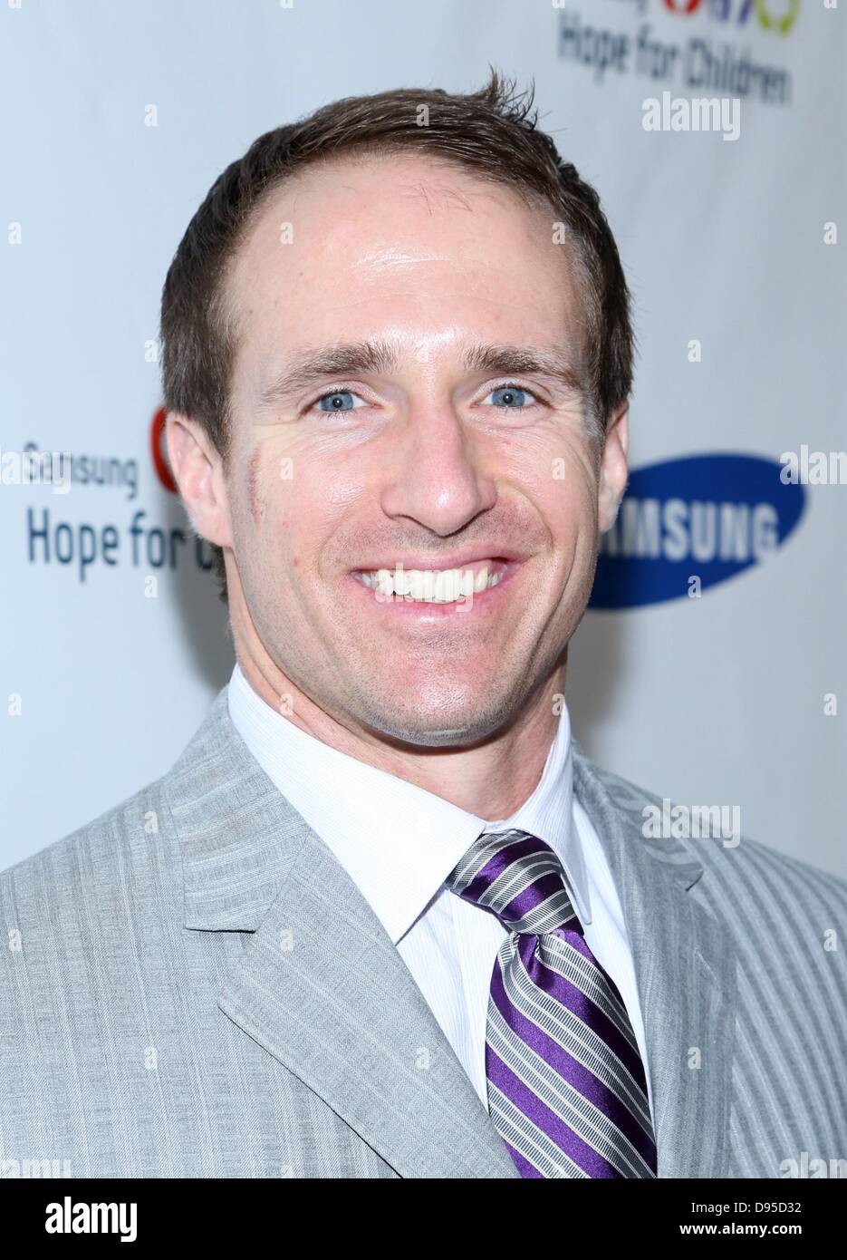 New York, NY, USA. . 11th June, 2013. Drew Brees at arrivals for ...