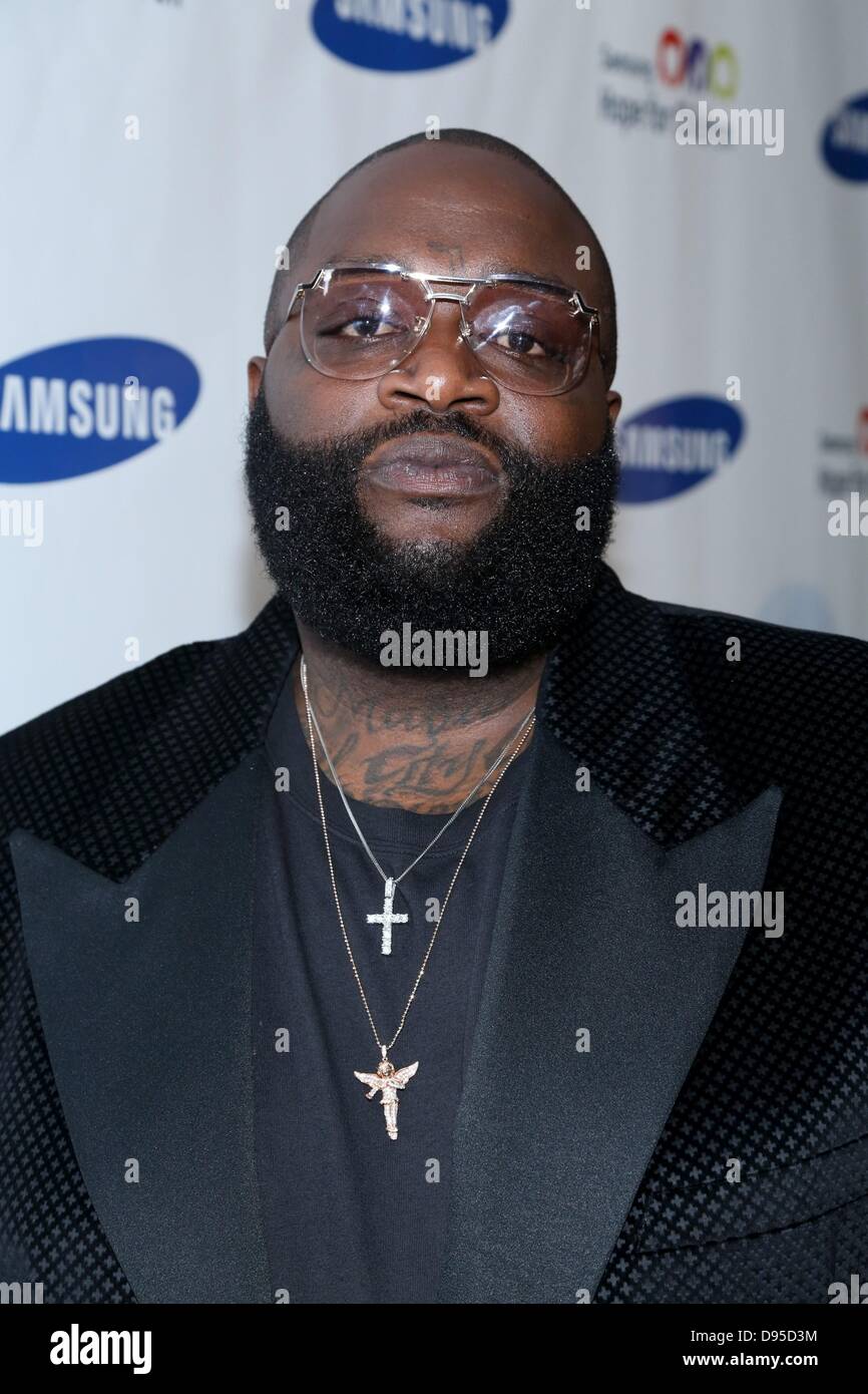 New York, NY, USA. . 11th June, 2013. Rick Ross at arrivals for Samsung ...