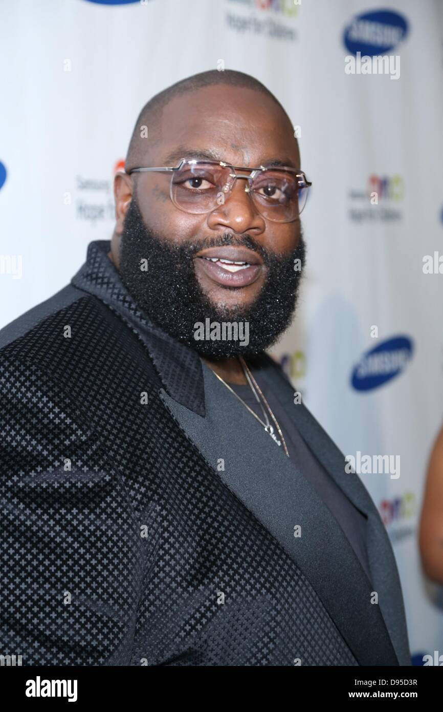 New York, NY, USA. . 11th June, 2013. Rick Ross at arrivals for Samsung ...