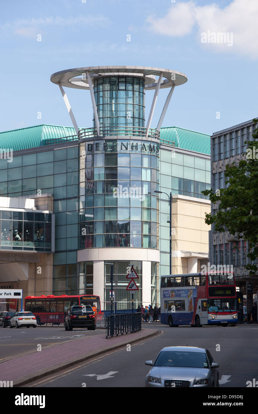 Part of Debenhams store in Birmingham Stock Photo - Alamy