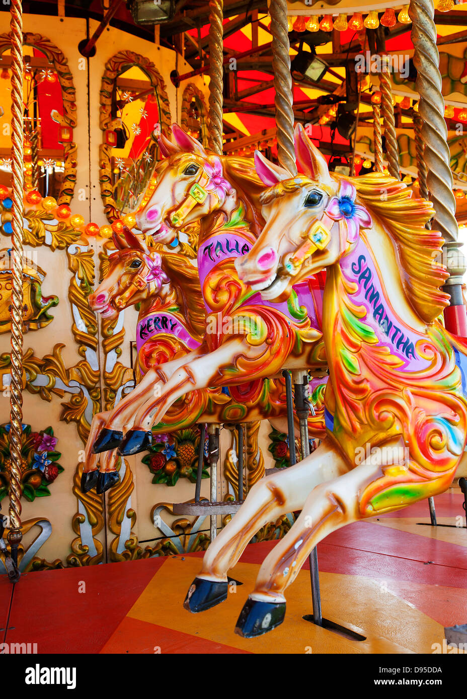 Fair carousel hi-res stock photography and images - Alamy