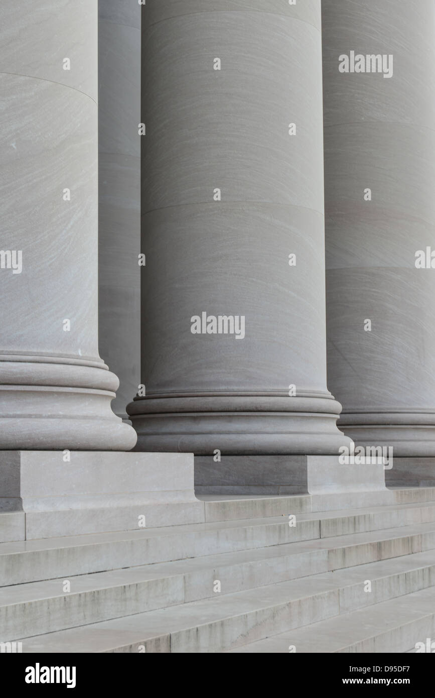 Washington dc usa ionic columns hi-res stock photography and images - Alamy