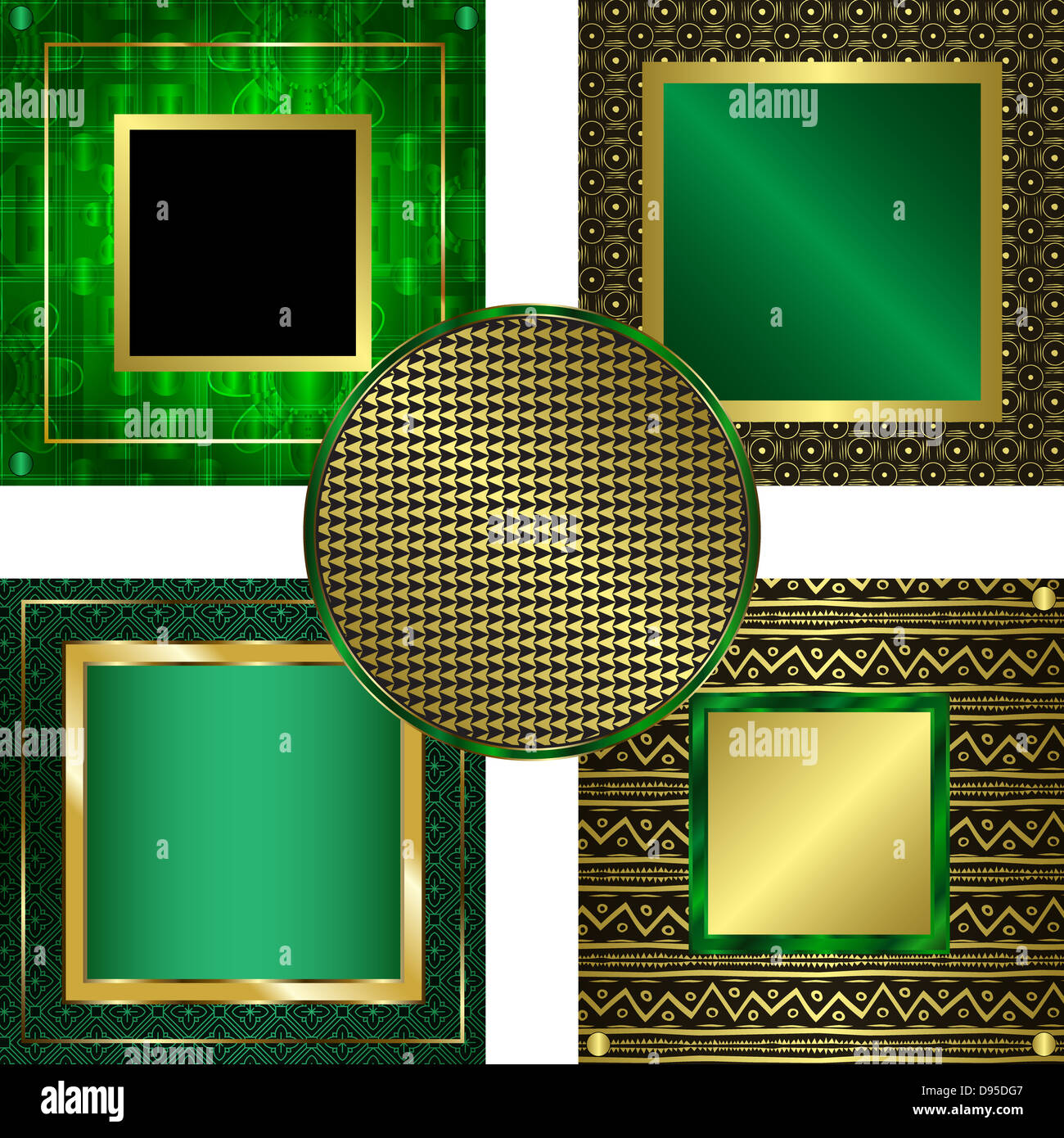 Gold borders decorate hi-res stock photography and images - Alamy
