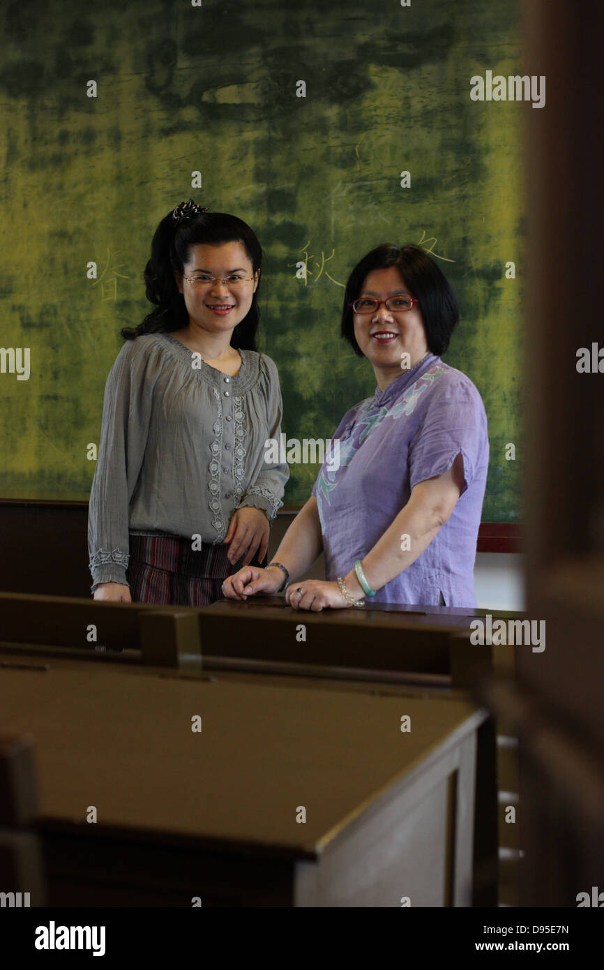 Elementary school teachers, Kinmen National Park, Shuitou Village ...