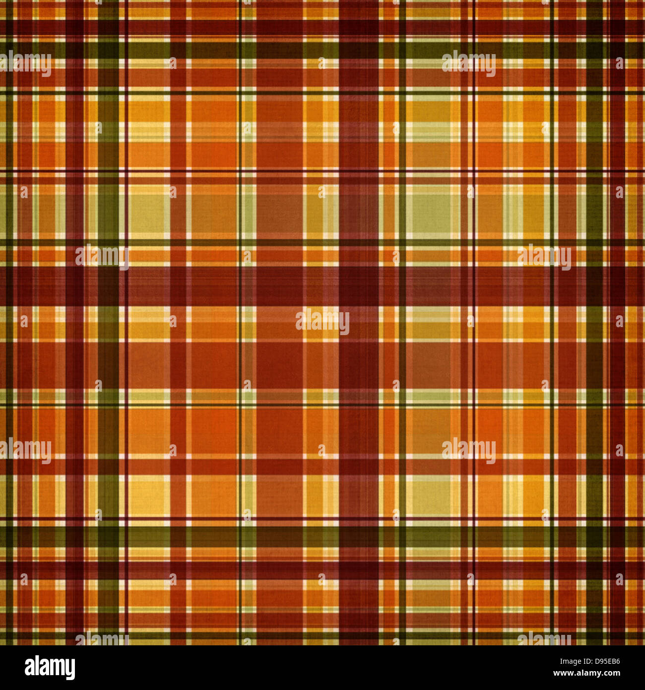 Abstract plaid background in green and brown Stock Photo - Alamy