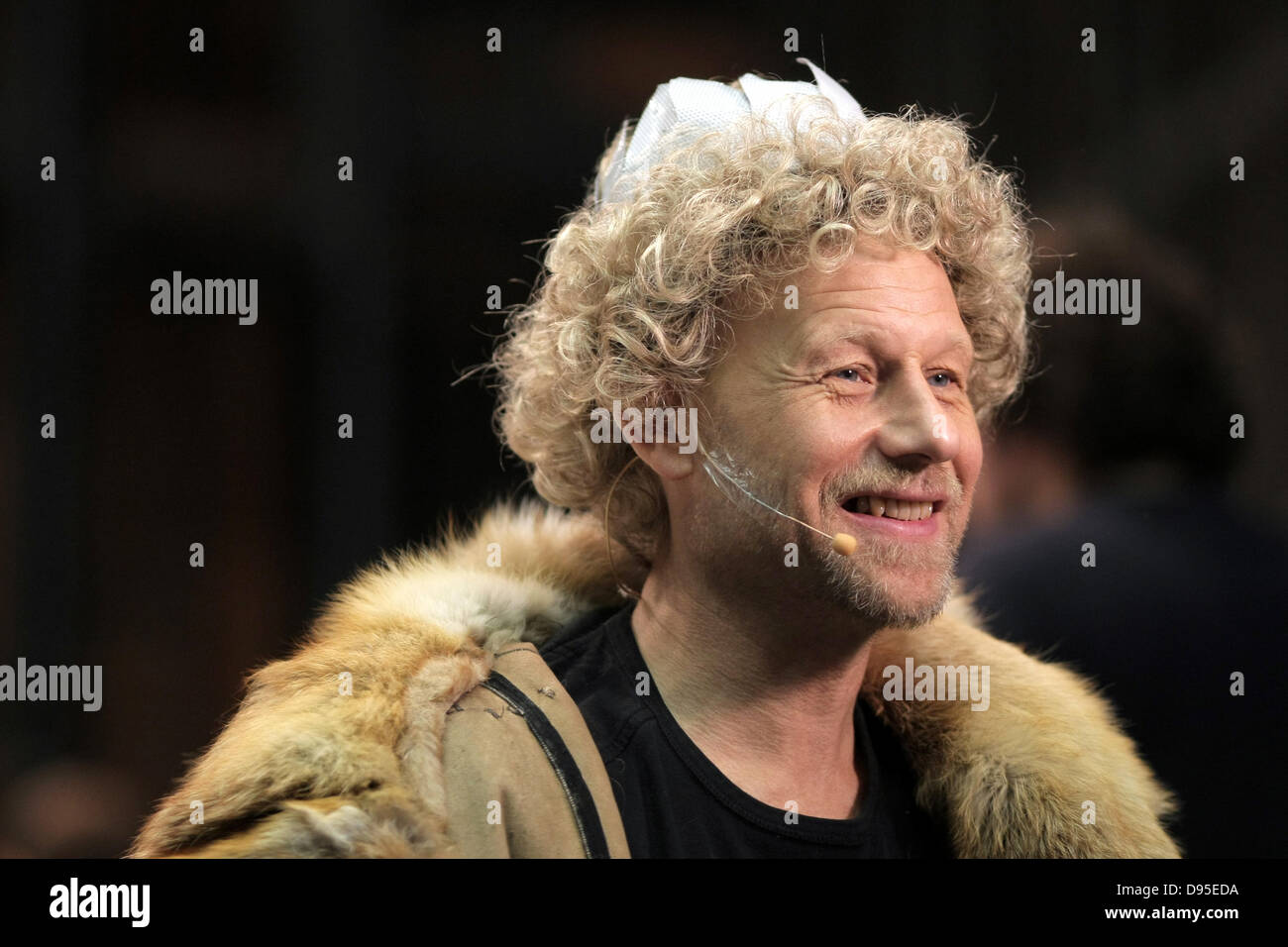Worms, Germany. 11th June, 2013. Actor Bernd Michael Lade , playing the ...