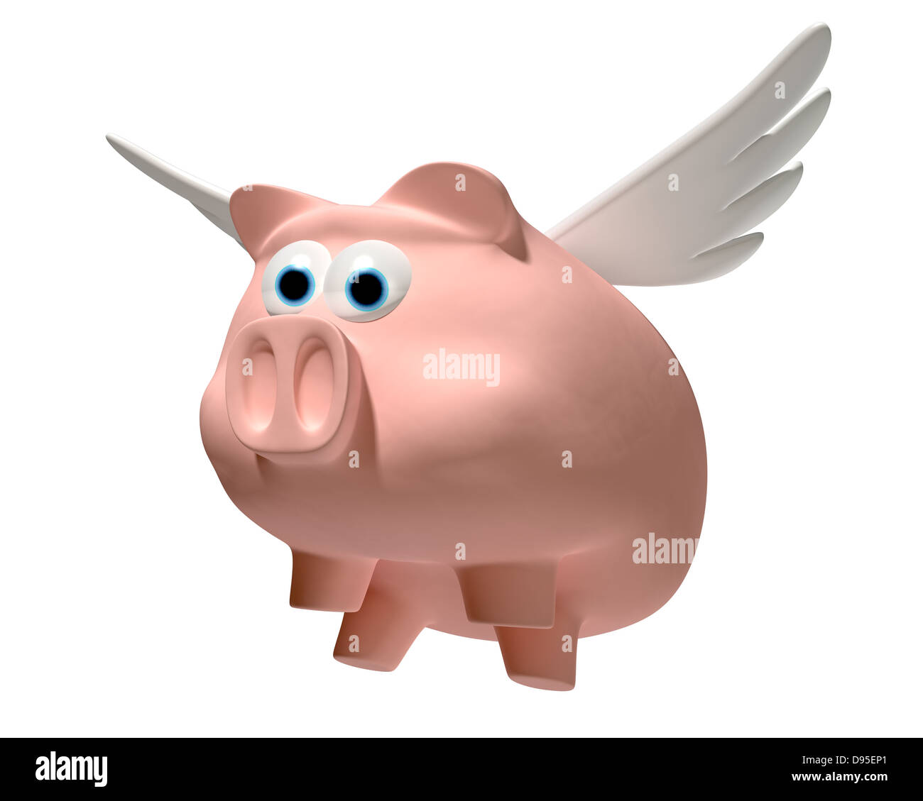 Pig with wings hi-res stock photography and images - Alamy