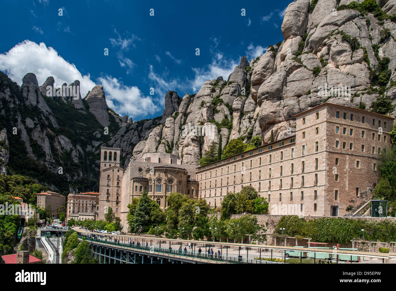 Montserrat abbey hi-res stock photography and images - Alamy
