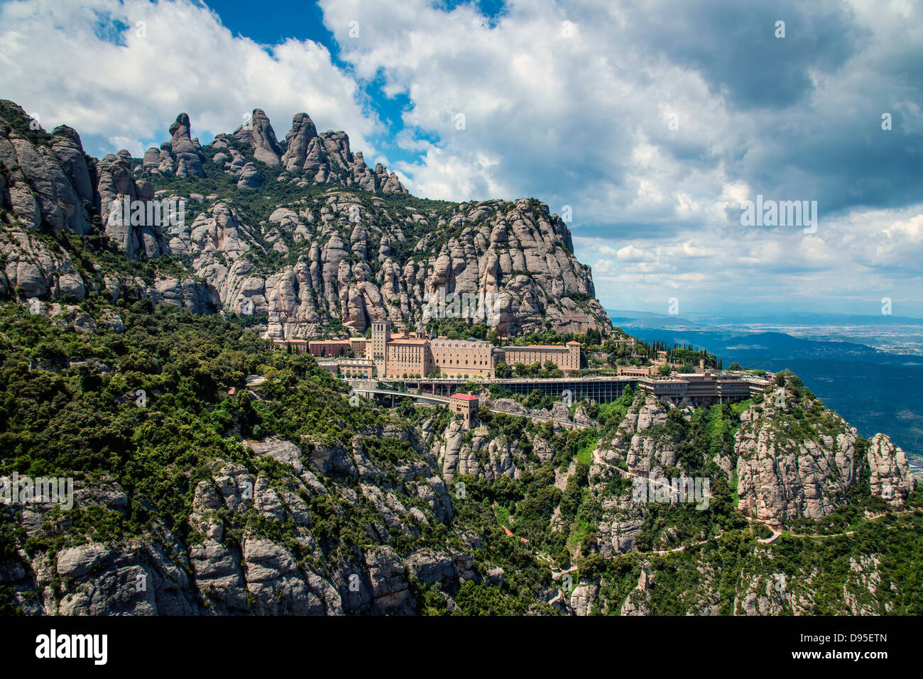 Montserrat abbey hi-res stock photography and images - Alamy