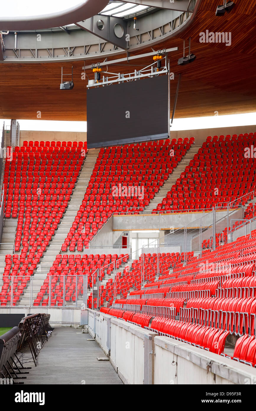 Soccer stadium Eden, Synot Tip Arena Stock Photo - Alamy