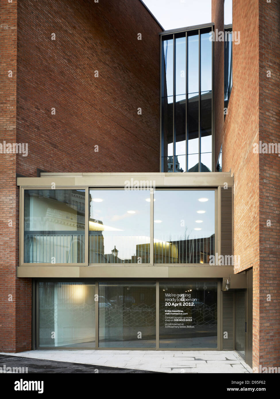 MAC, Belfast, United Kingdom. Architect: Hackett Hall McKnight, 2012 ...