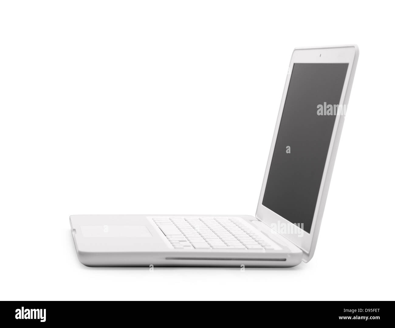 Computer Laptop and mouse Stock Photo - Alamy