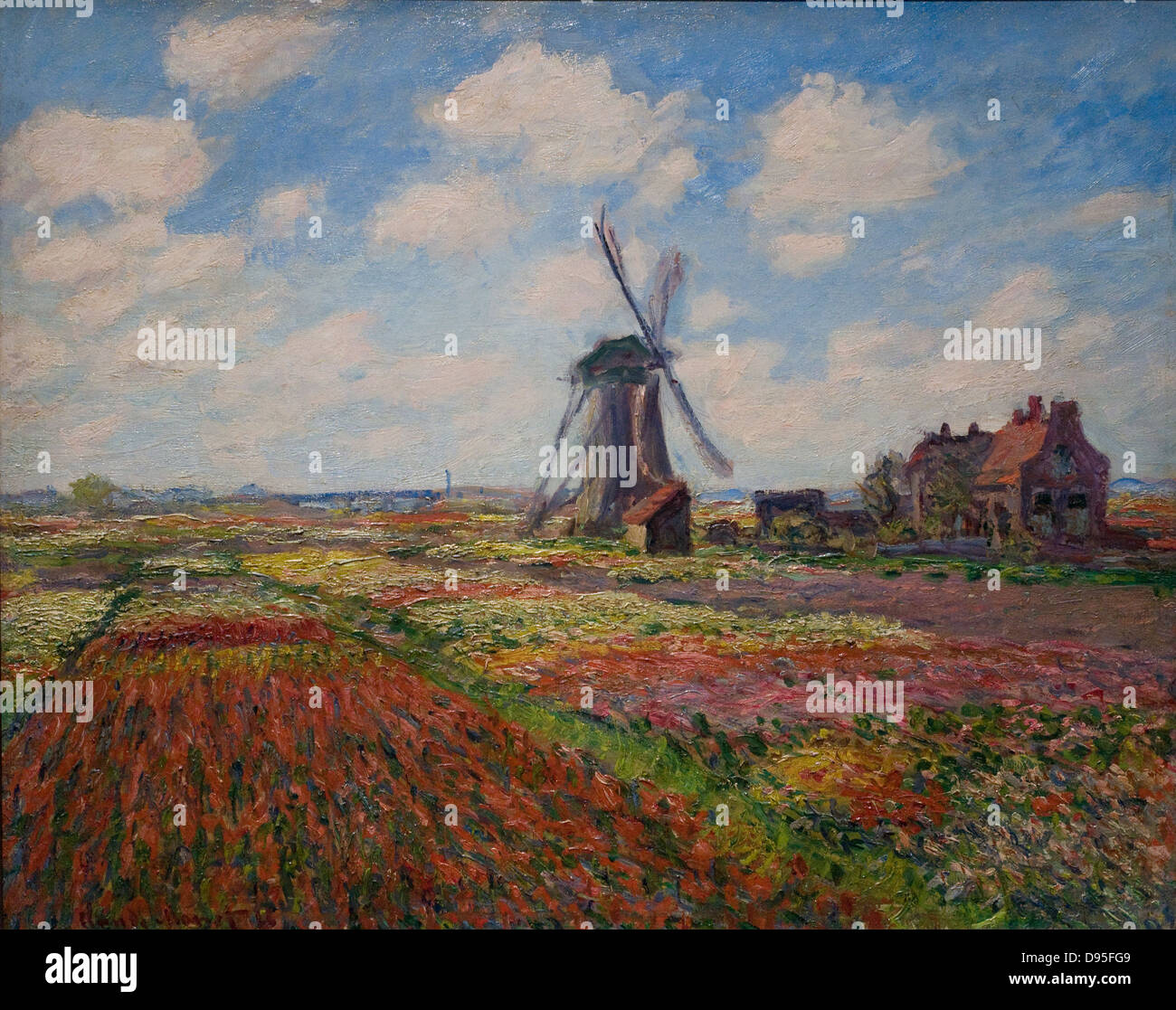 Claude Monet Champs de Tulipe en Hollande - Tulip fields in Holland XIX ...