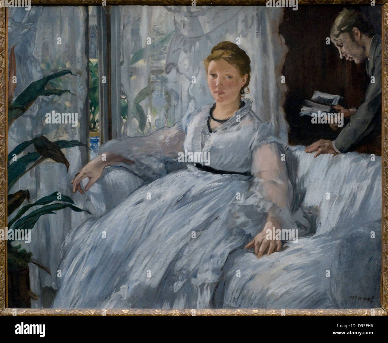 Edouard Manet La lecture - the reading 1865 XIX th Century French ...