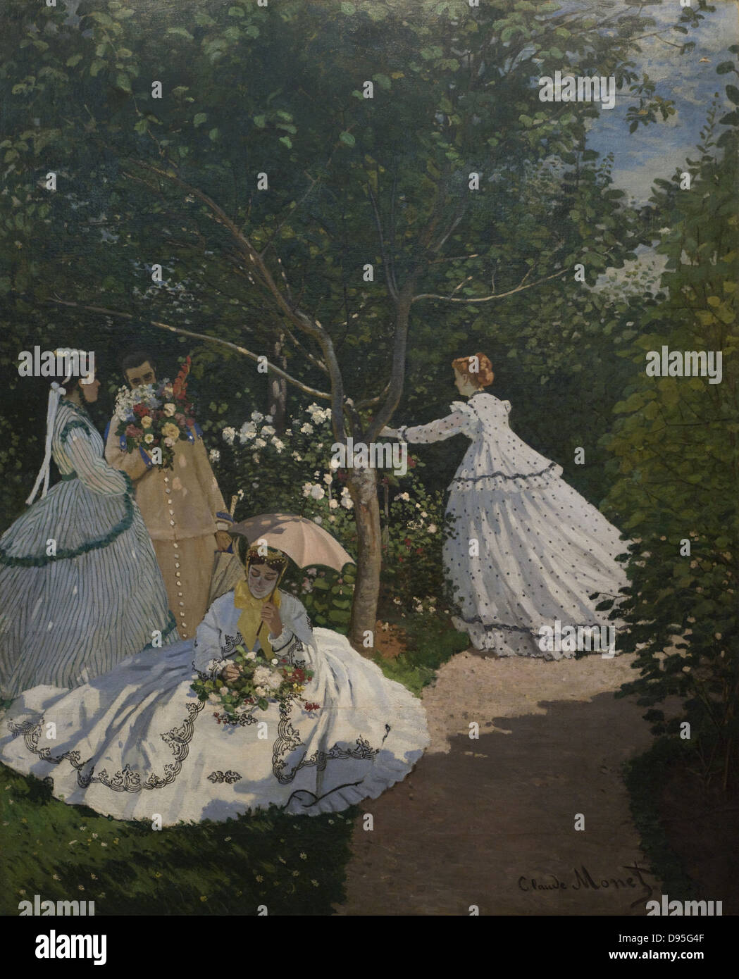 Femmes Au Jardin High Resolution Stock Photography and Images - Alamy