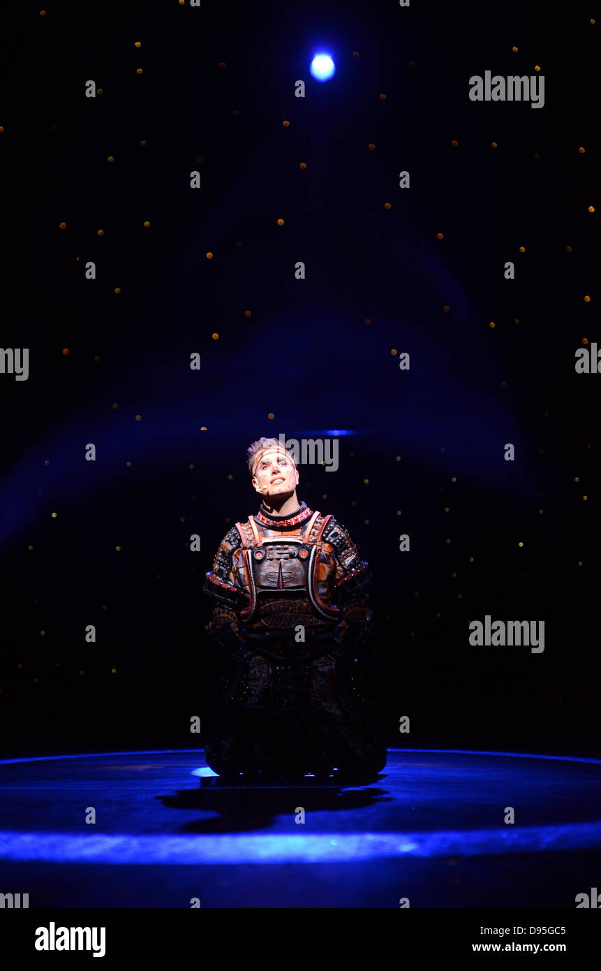 dpa-Exclusive - Actor Marcel Brauneis, playing the part of seatm engine ...