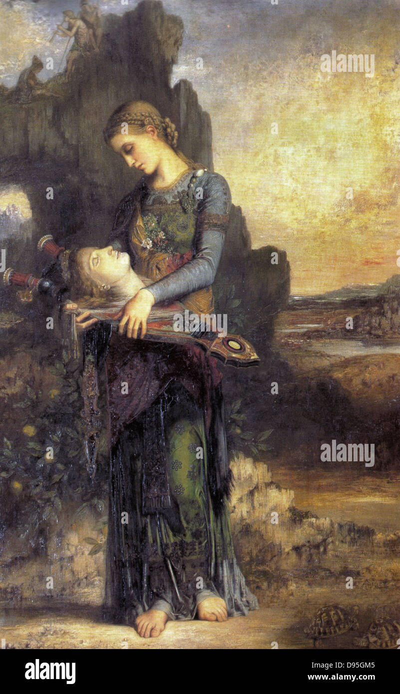 Gustave Moreau Orpheus 1865 Orsay Museum - Paris Stock Photo - Alamy