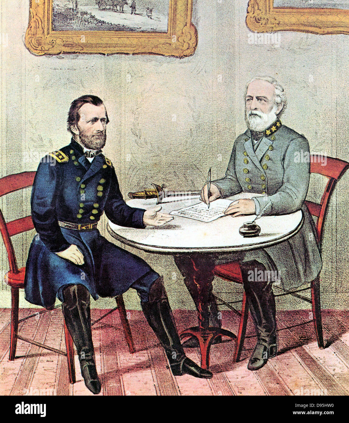 Civil war generals hi-res stock photography and images - Alamy