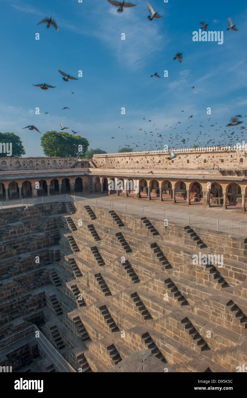 Chand Baori, one of the deepest stepwells in India Stock Photo - Alamy