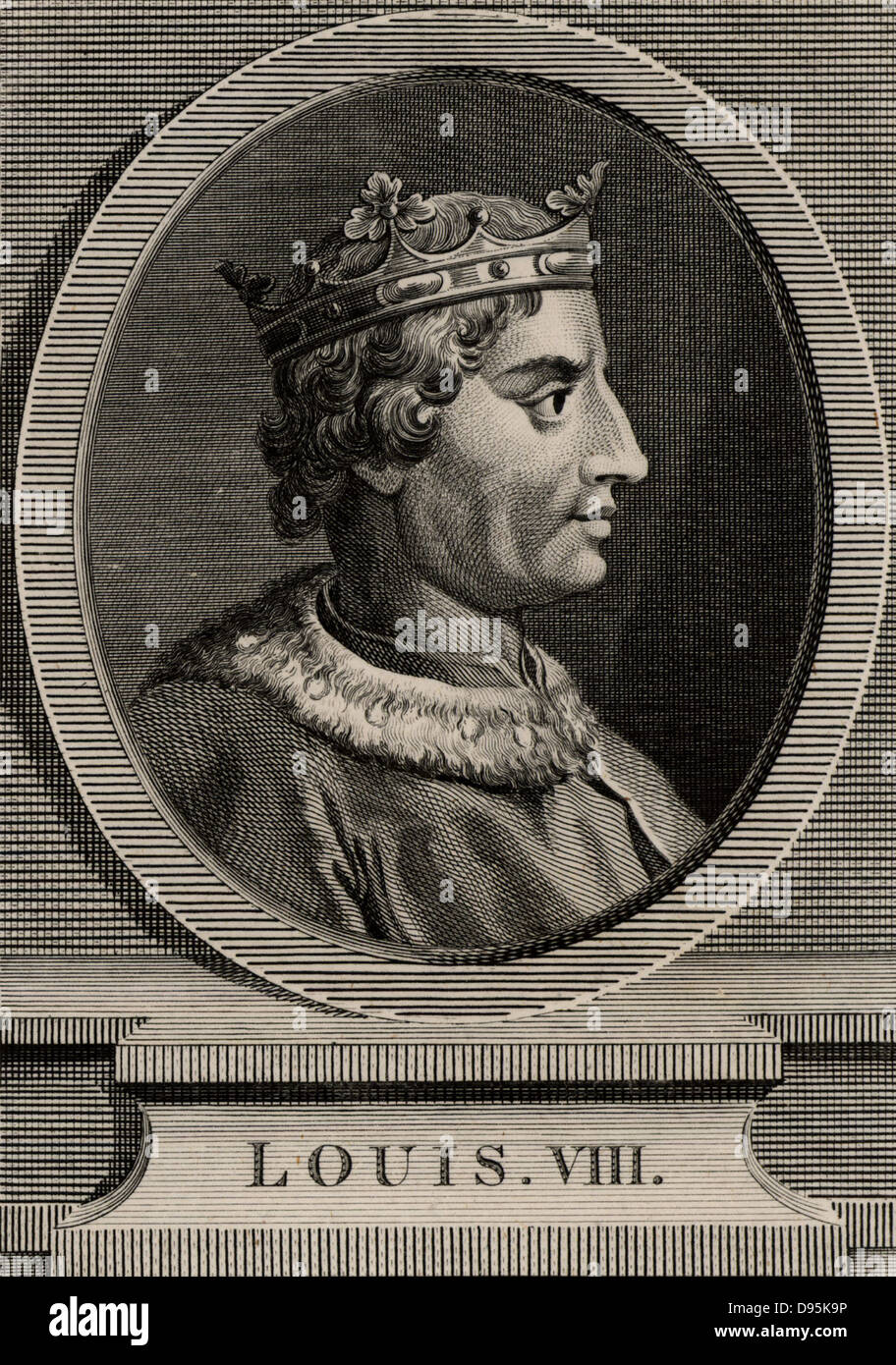 King louis viii hi-res stock photography and images - Alamy