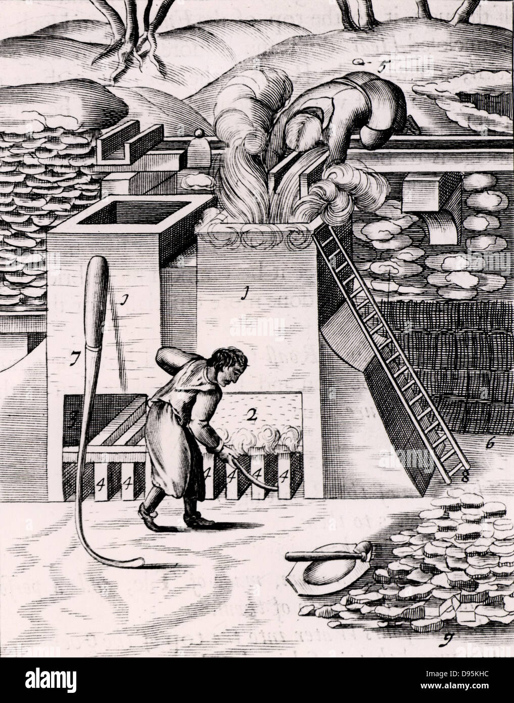 Metallurgy metal history historical archive archival hi-res stock ...