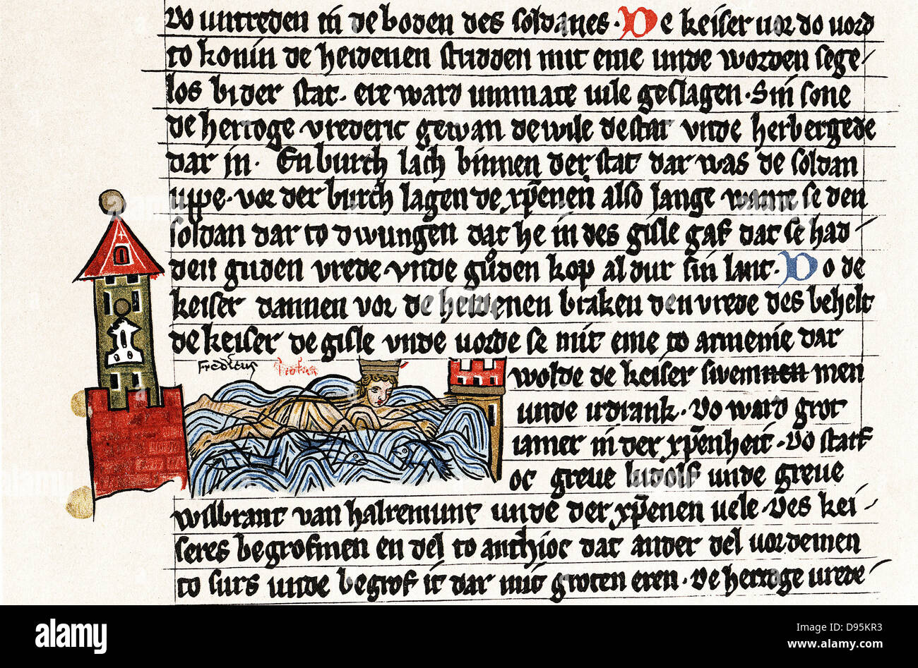 Frederick I (Barbarossa) c1123-1190 Holy Roman emperor from 1152. Death ...