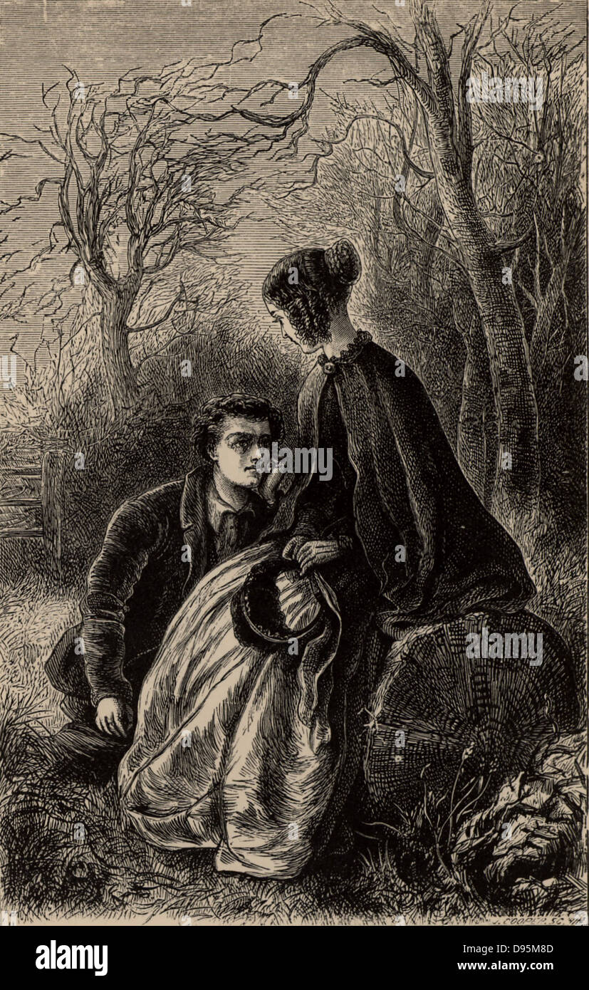 Felix with Esther, heroine of the novel. Esther for love of Felix ...