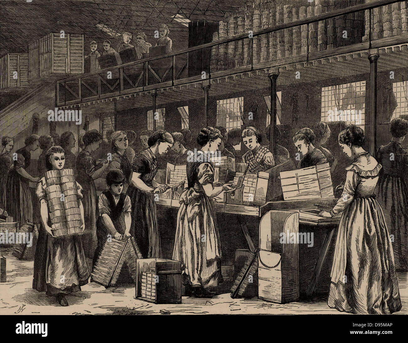 Match girls factory london hi-res stock photography and images - Alamy