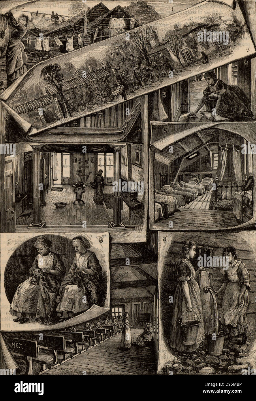 The Princess Louise Home for fatherless and orphaned girls, Wanstead ...