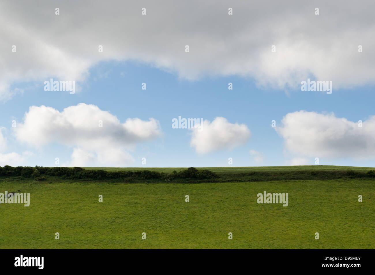 Devon field patterns hi-res stock photography and images - Alamy