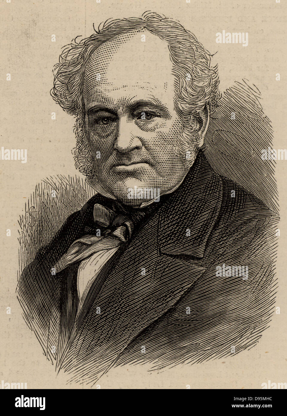 Edward Blore (1787-1879) British Architect. Architect to William IV, to ...