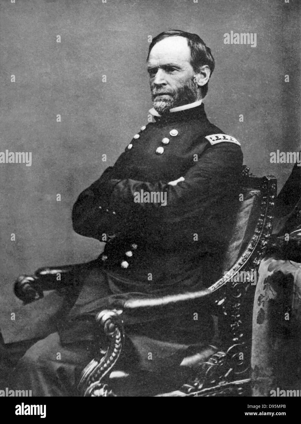 William Tecumseh Sherman In Color