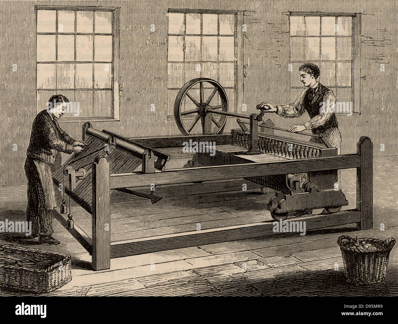 Britain textile mechanisation history historical archive archival hi ...
