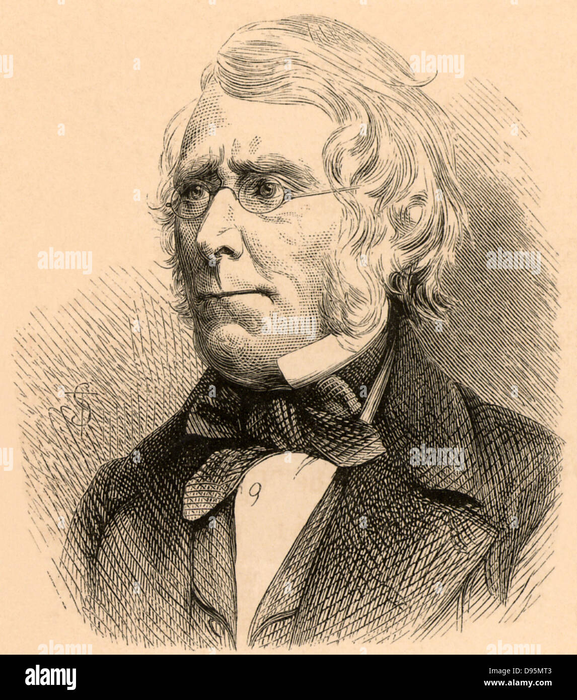 William Edmond Logan (1798-1875) Canadian geologist. Author of 'Geology ...