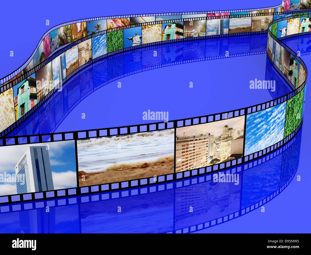 A Photo film. 3D rendered Illustration Stock Photo - Alamy