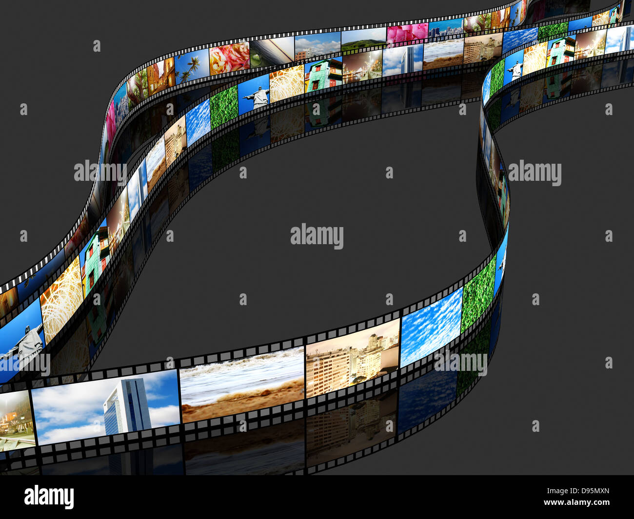 A Photo film. 3D rendered Illustration Stock Photo - Alamy