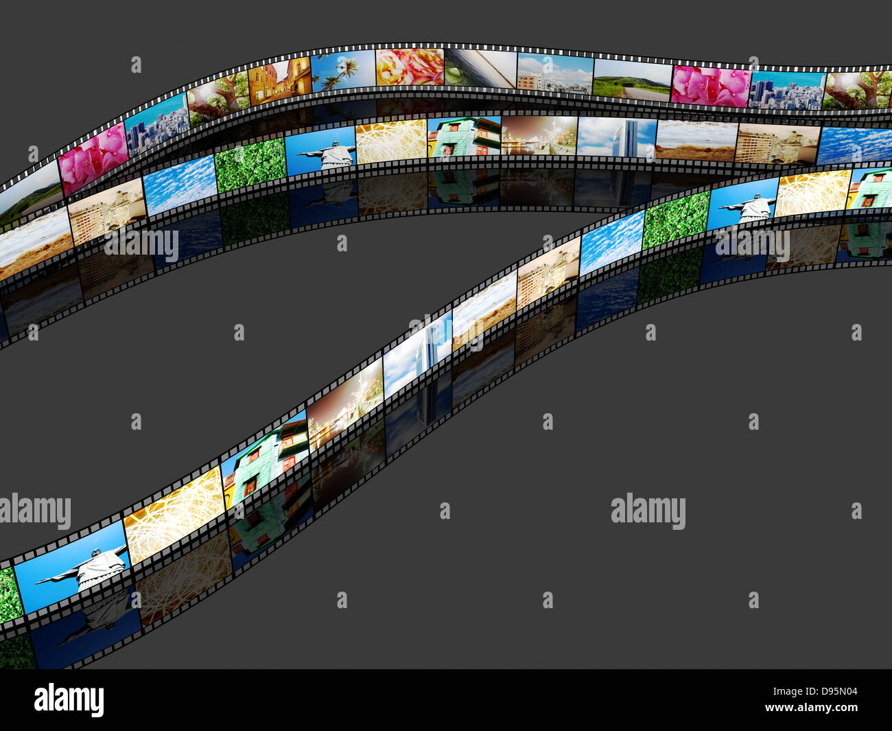 A Photo film. 3D rendered Illustration Stock Photo - Alamy
